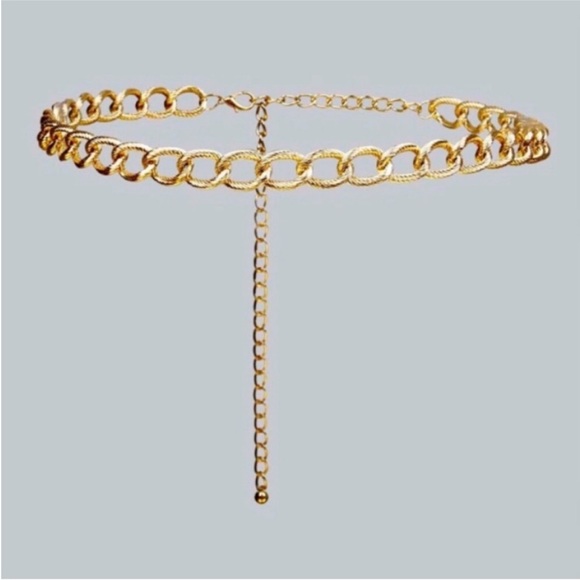 Zara | Accessories | Zara Gold Chain Belt Waist New | Poshmark